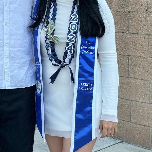 Personalized Graduation Sash, Class of 2026, Personalized Graduation ...