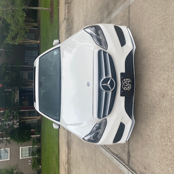 Monogram Mirror License Plate - Etsy