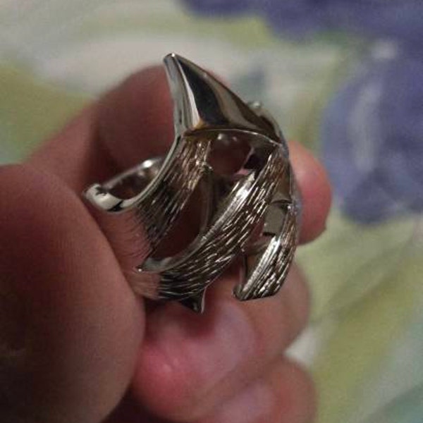 Black Gothic Ring-statement Diamond Ring-witch Vine Ring-wrap Around ...