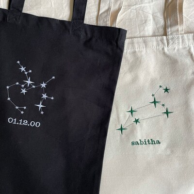 Constellations Star Signs Embroidery Designs, Zodiac Signs Embroidery ...