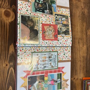 December 12x12 Scrapbook Page Kit Simple Stories Christmas - Etsy
