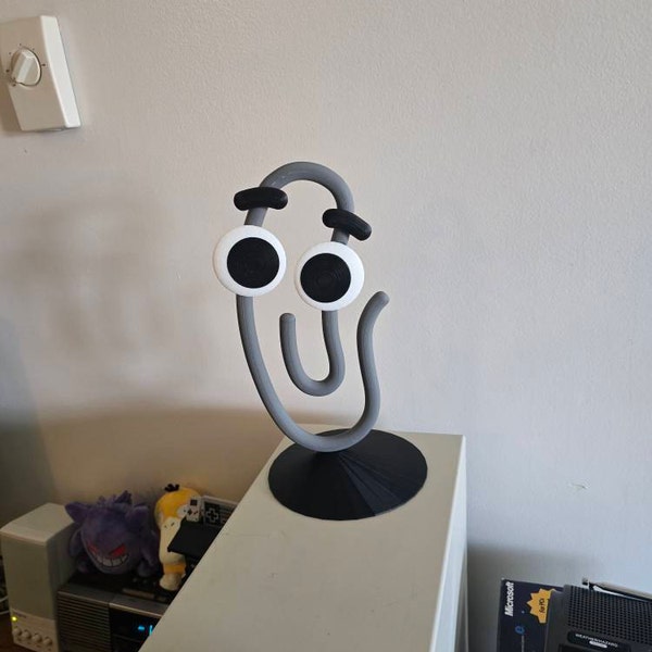 3D Printed Microsoft Clippy - Etsy