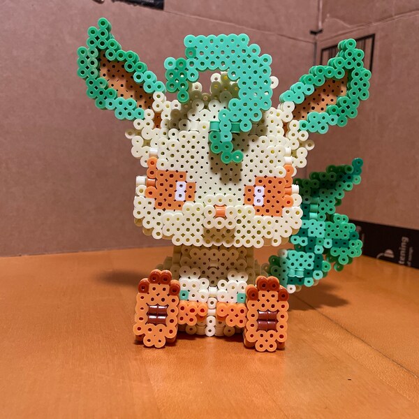 Pokemon Eevee 3D Perler Bead Pattern Digital - Etsy