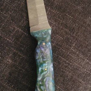 11 Long Custom Handmade Leather Sheath for Tracker Knife Fits up to 11 ...