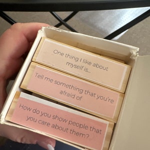 125 Jenga Feeling & Emotions Cards Social Psychology,table Talk Family ...