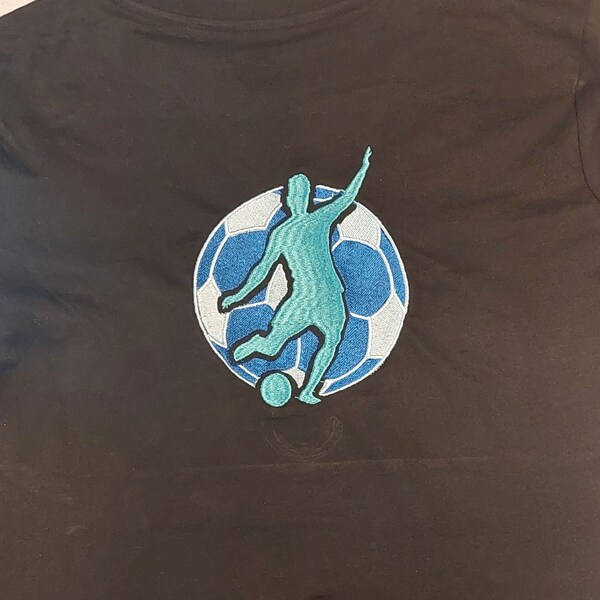 Soccer Ball Embroidery Design, Soccer Embroidery Design, Sport ...