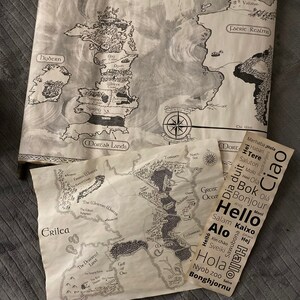 Kelewan Map The Riftwar Cycle Map Midkemia RiftWar Saga | Etsy