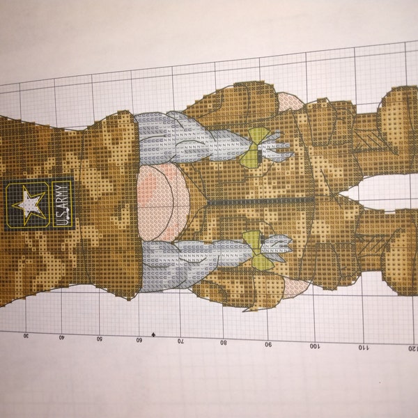 Army Female, Cross Stitch, US Army Cross Stitch, Gnomes Cross Stitch ...