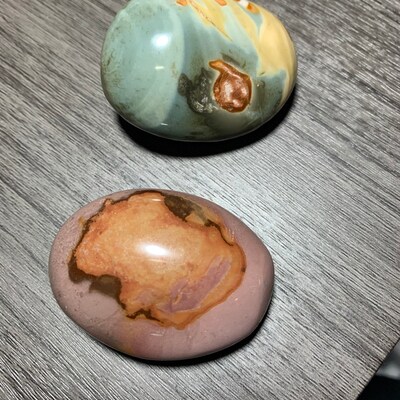 Polychrome Jasper PALM STONE Desert Jasper Fortune Crystal Fortune ...