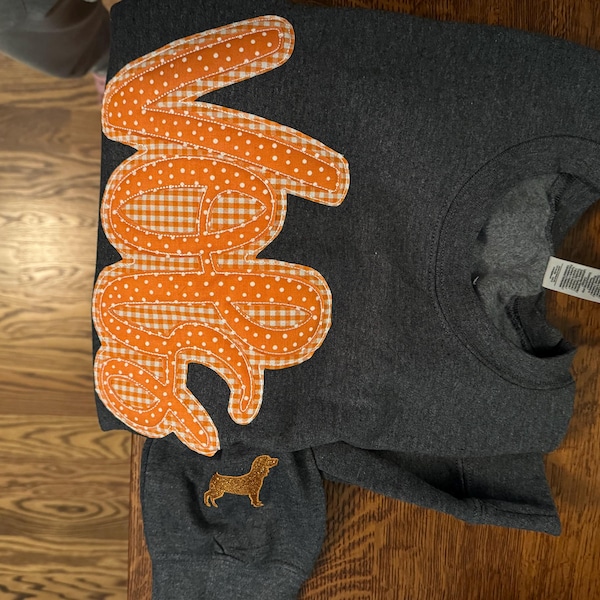 Vols Embroidered Sweatshirt & Tshirt || Tennessee Vols || College Team ...