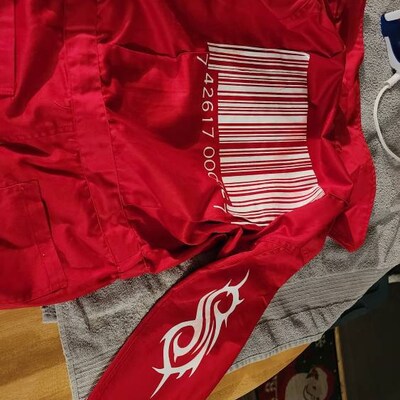 Slipknot Barcode Svg for IRON ON Halloween Costume Jumpsuit - Etsy