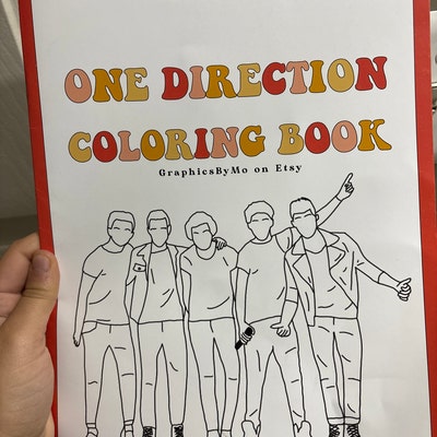 One Direction Coloring and Activity Book Directioner 1d Fan Inexpensive ...