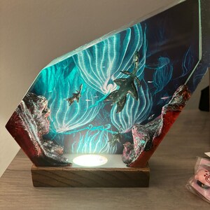 Explosion Bomb Resin Lamp, Atomic Bomb Diorama, Nuke Bomb Fallout 4 ...