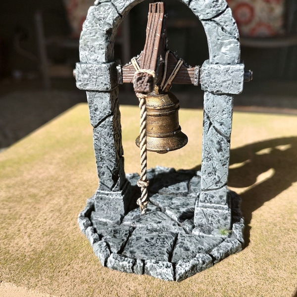 BELL TOWER - 28mm 32mm Scale | Belfry | Wargaming Terrain | Wargames ...
