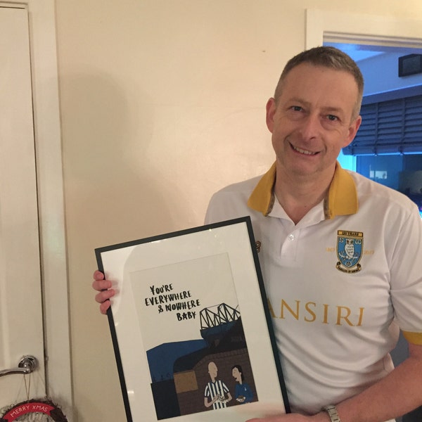 It'll B' Reyt Gold Foil A3 Print Yorkshire Wall Art Home Decor ...