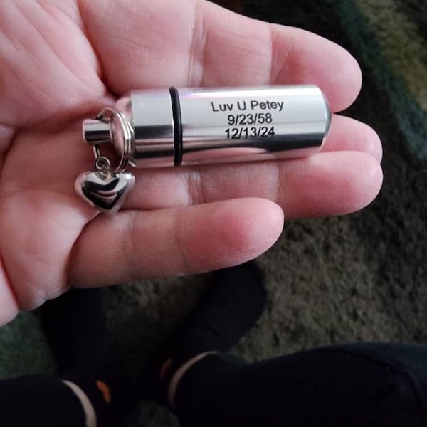 Set of TEN Natural Rosewood Cremation Urn / Scattering Tubes - Fits in ...