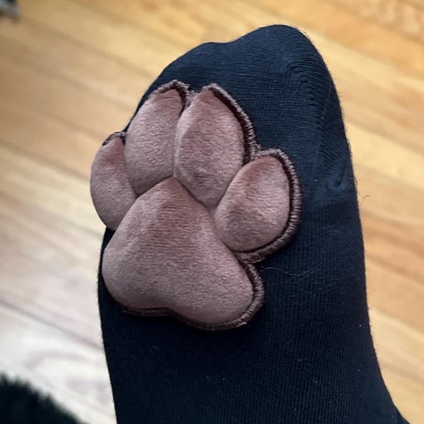Plush Pink Paw Pad Bean Cat Style Stuffed Mochi for Furry Socks Gloves ...