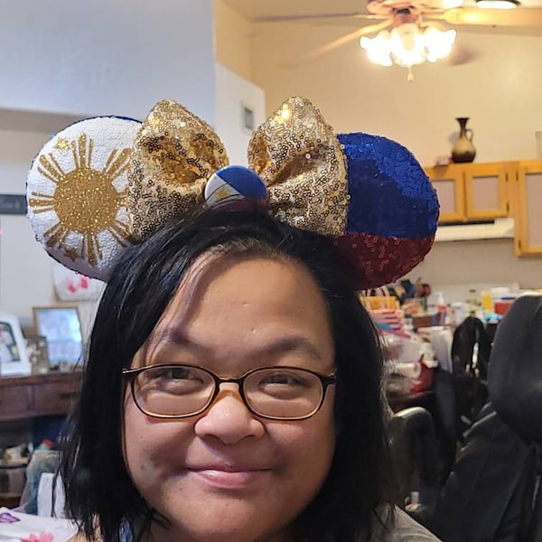 Filipino Ears, Filipino Flag, Philippines Flag Ears, Mickey Ears ...