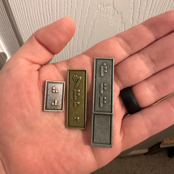 40x Dragon Coins in 3 Different Colors, Metal Token Upgrade for Board ...