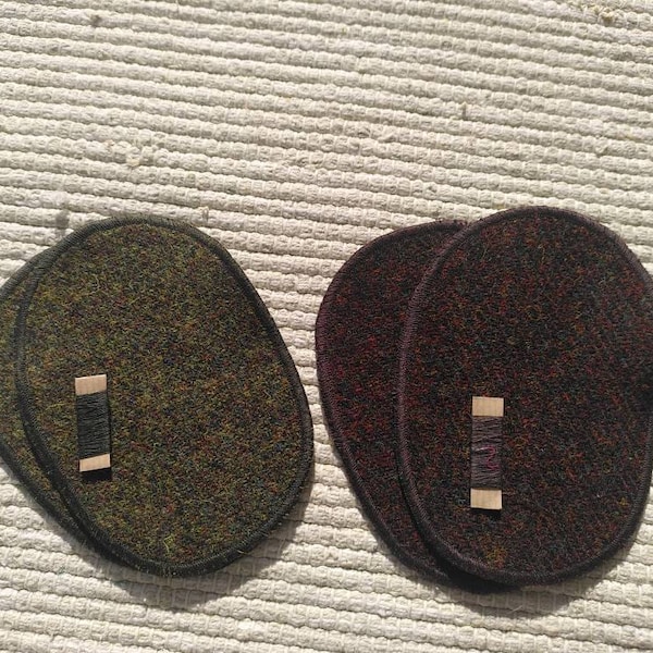 Harris Tweed® Elbow Patches, Jacket Elbow Patch, Repair Patch, Sew on ...