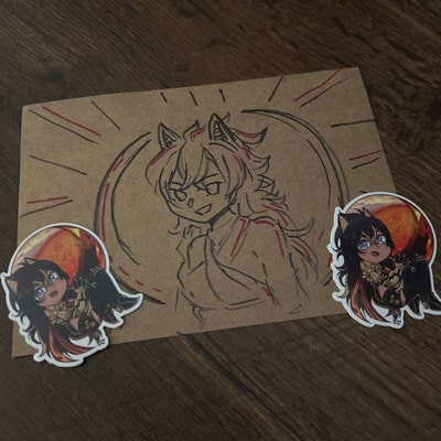 Omori 4x6 Sticker Sheet Waterproof, Uv-protected, Durable Vinyl - Etsy