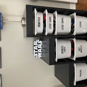 Big Storage Bin Decal Large Custom Vinyl Labels up to 11 Playroom ...