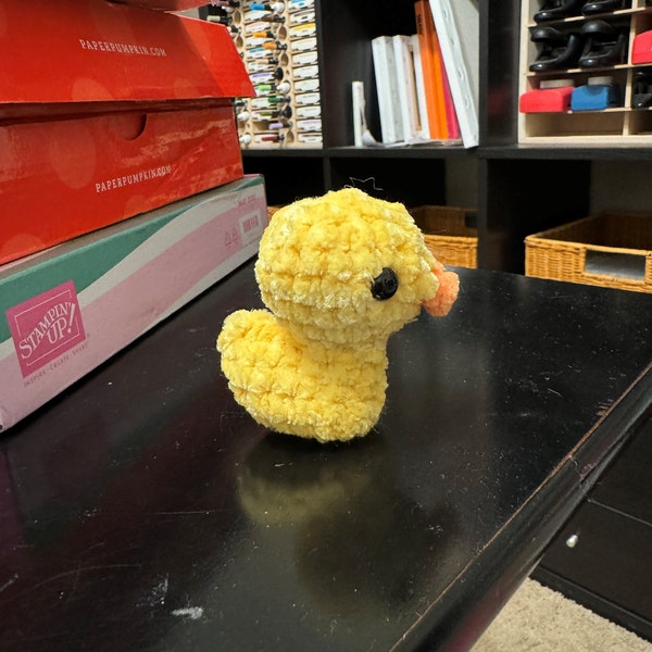 Mini Duck Plushie, Crochet Mini Duck, Crochet Duck , Duck Gift, You’ve ...