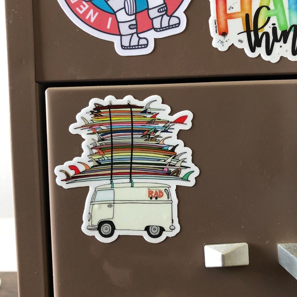 Surfboard Sticker | Waterproof, Vinyl Decals | Trendy, Popular, Vsco ...