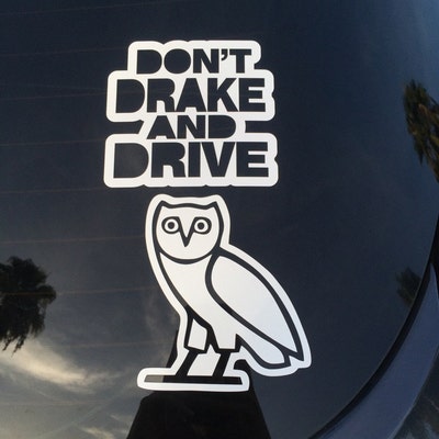 Drake Dancing Pose Inspired Vinyl Decal Sticker Window Decal Laptop ...
