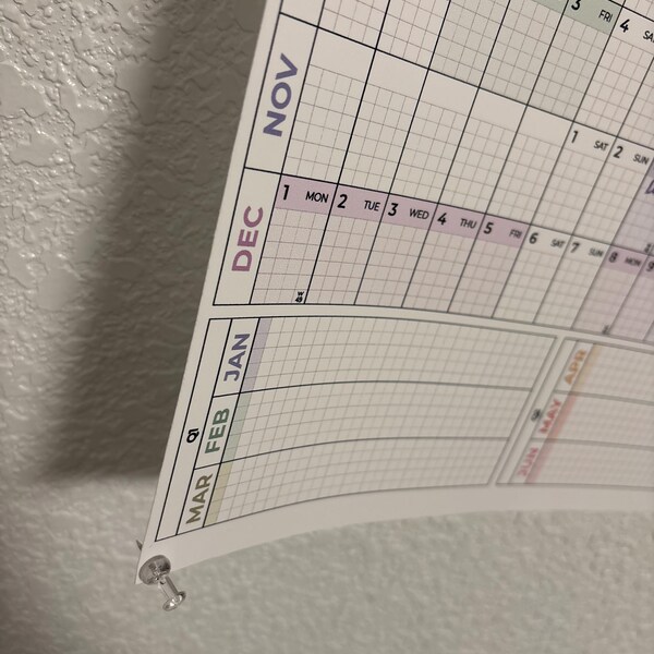 Mystery Giant Wall Calendars, Wall Calendars Dry Erase, Multiple Sizes ...