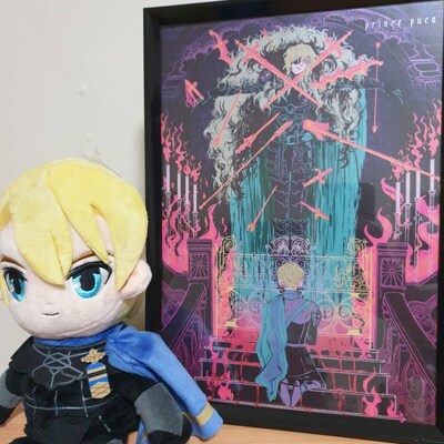 Dimitri Gothic Horror FE3H Fire Emblem Three Houses A4 Print - Etsy