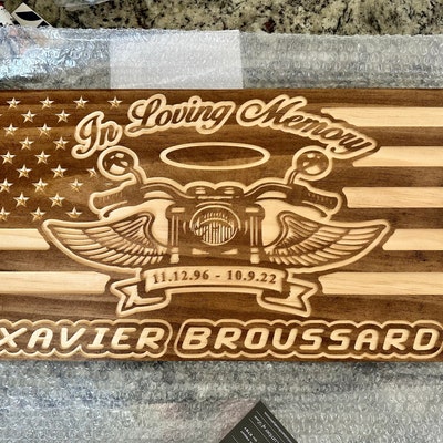 Customizable Veteran Military Army Wood Flag - Etsy