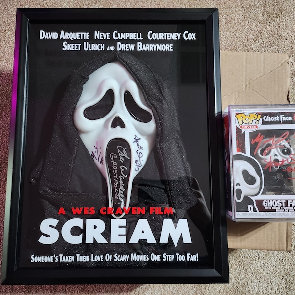 Ghostface Scream Knife Display (version 2) - Etsy