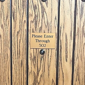 1x3 Custom Engraved Personalized Plastic Sign Tag. 1x3. - Etsy