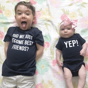 Matching Best Friend Tees Twins Did We Just Become Best Friends Yep ...