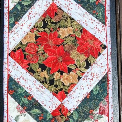 Digital PDF Pattern for on the Run Table Runner Including Quilt as You ...