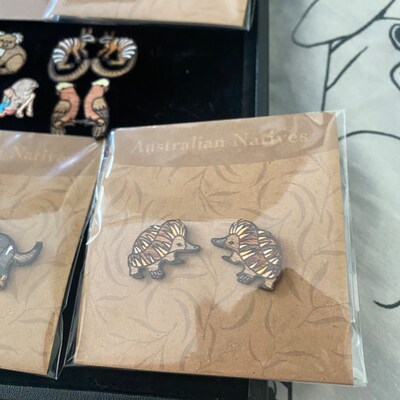 Handmade Wooden Magpie Pin I Australian Native Animals - Etsy Australia