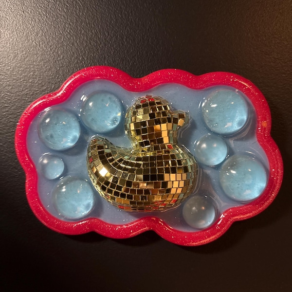Kiddie Pool Ashtray/ Dopamine Decor/ Flamingo/ Pool/ Funky/ Quirky/ Pop ...