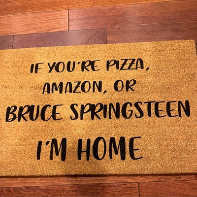 Welcome Just Kidding Please Go Home Funny Doormat Go Away Welcome Mat ...