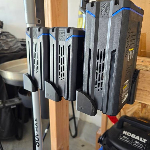 Quadruple Battery Rack for Kobalt 40v Lawn Equipment - Etsy