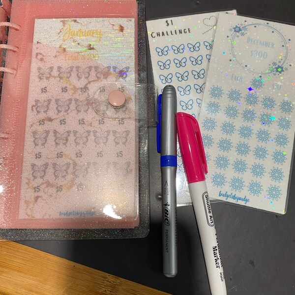 Savings Challenge Box - Etsy