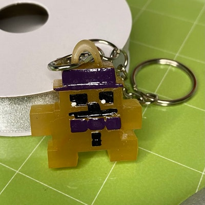Golden Freddy Fazbear Bear Keychain Five Nights at Freddy's Charm - Etsy