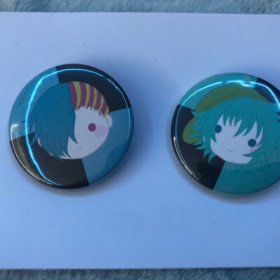 Super Chibi YTTD Buttons - Etsy