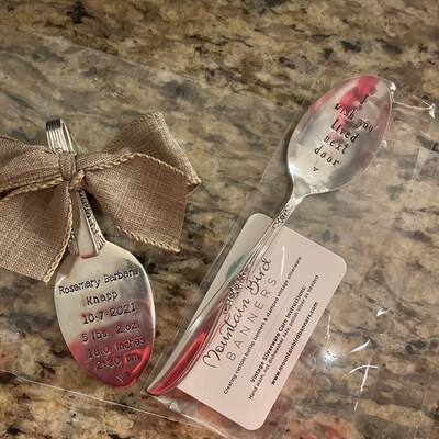 Vintage Spoon Bookmark Teacher Gift Idea Flattened Hand - Etsy