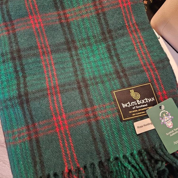 Springweight Wool Ross Hunting Plaid - Etsy