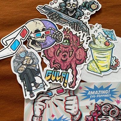 Cacodemon GULP Sticker Decal Doom Eternal Demon FREE Shipping - Etsy