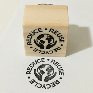 Reuse Reduce Recycle Stamp for Sustainable Packaging, Eco Packaging ...