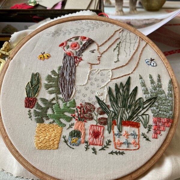 Little House Hand Embroidery PDF Pattern - Etsy