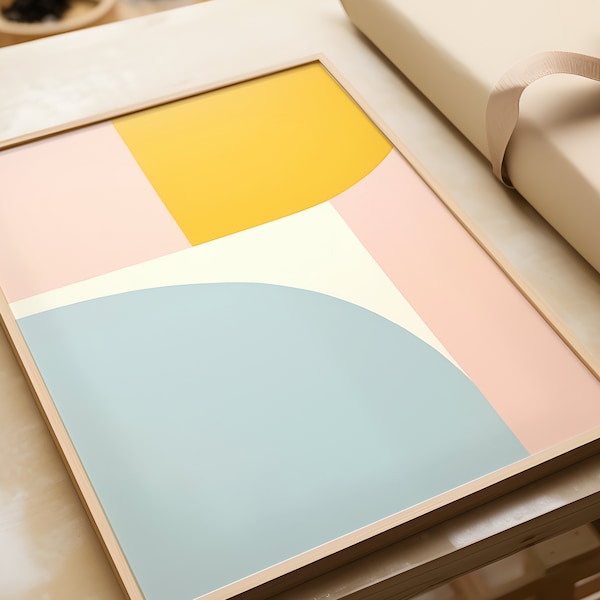 Frame Mockup Flat Lay DIN A A4 | Stylish Lying Frame Mockup ...