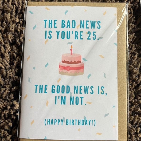 Funny 35th Birthday Card - for Someone Turning 35 Years Old - Can Be ...